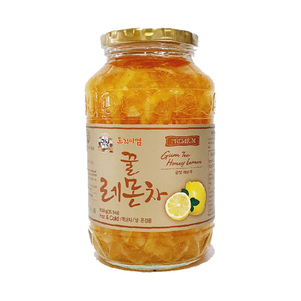 Gold Gum Tea Honey Citron Yuzu Tea Korean Honey Tea Set with Jute Bag ...